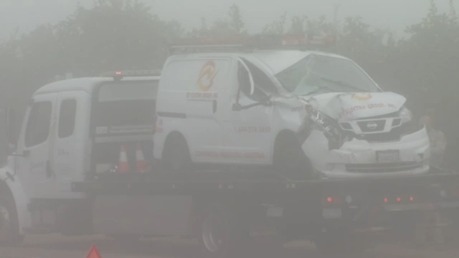 1 killed, 2 injured in fog-related crashes across Fresno County - ABC30 Fresno