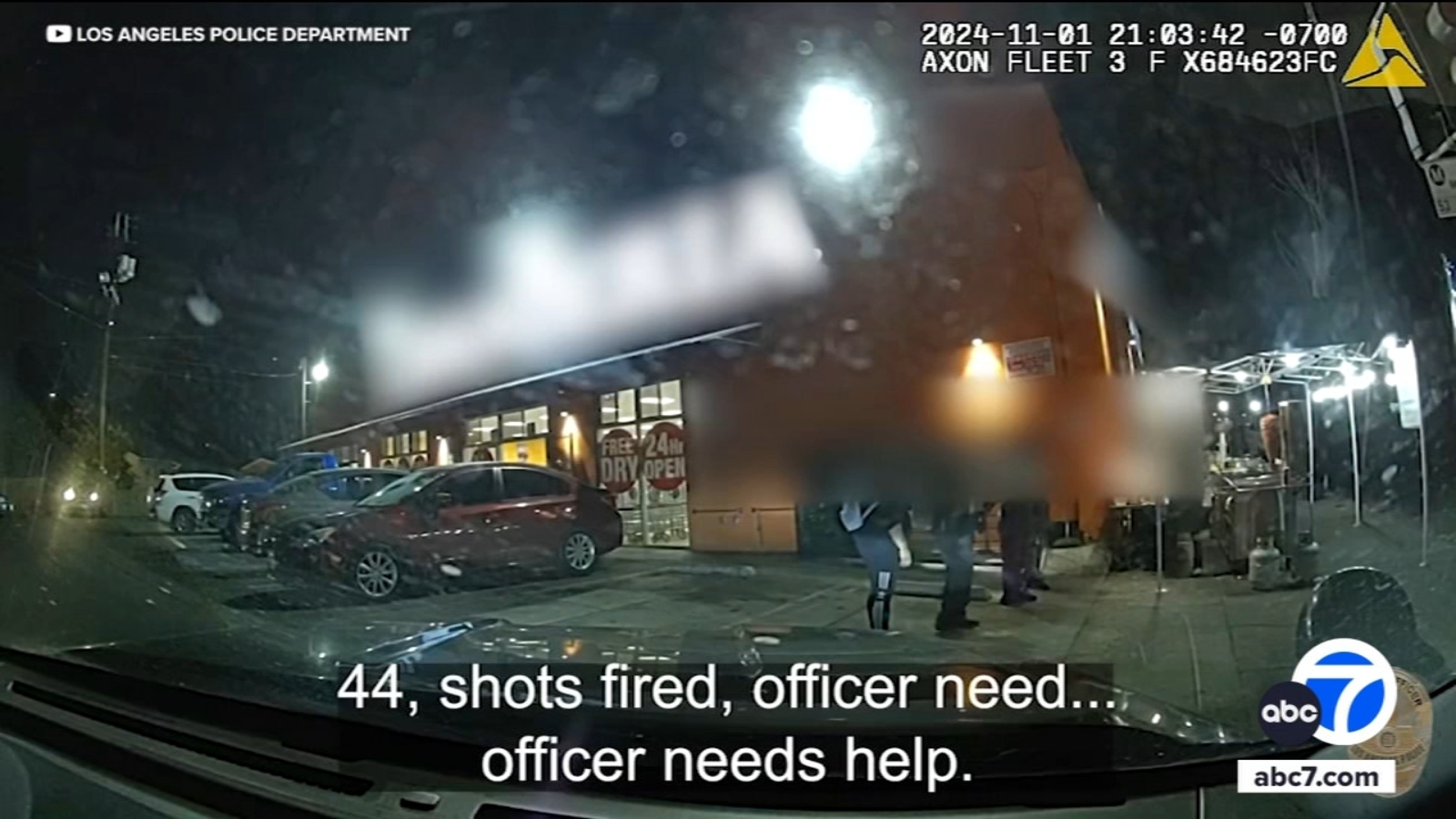 LAPD releases body camera video of South Los Angeles shootout - ABC7 Los Angeles