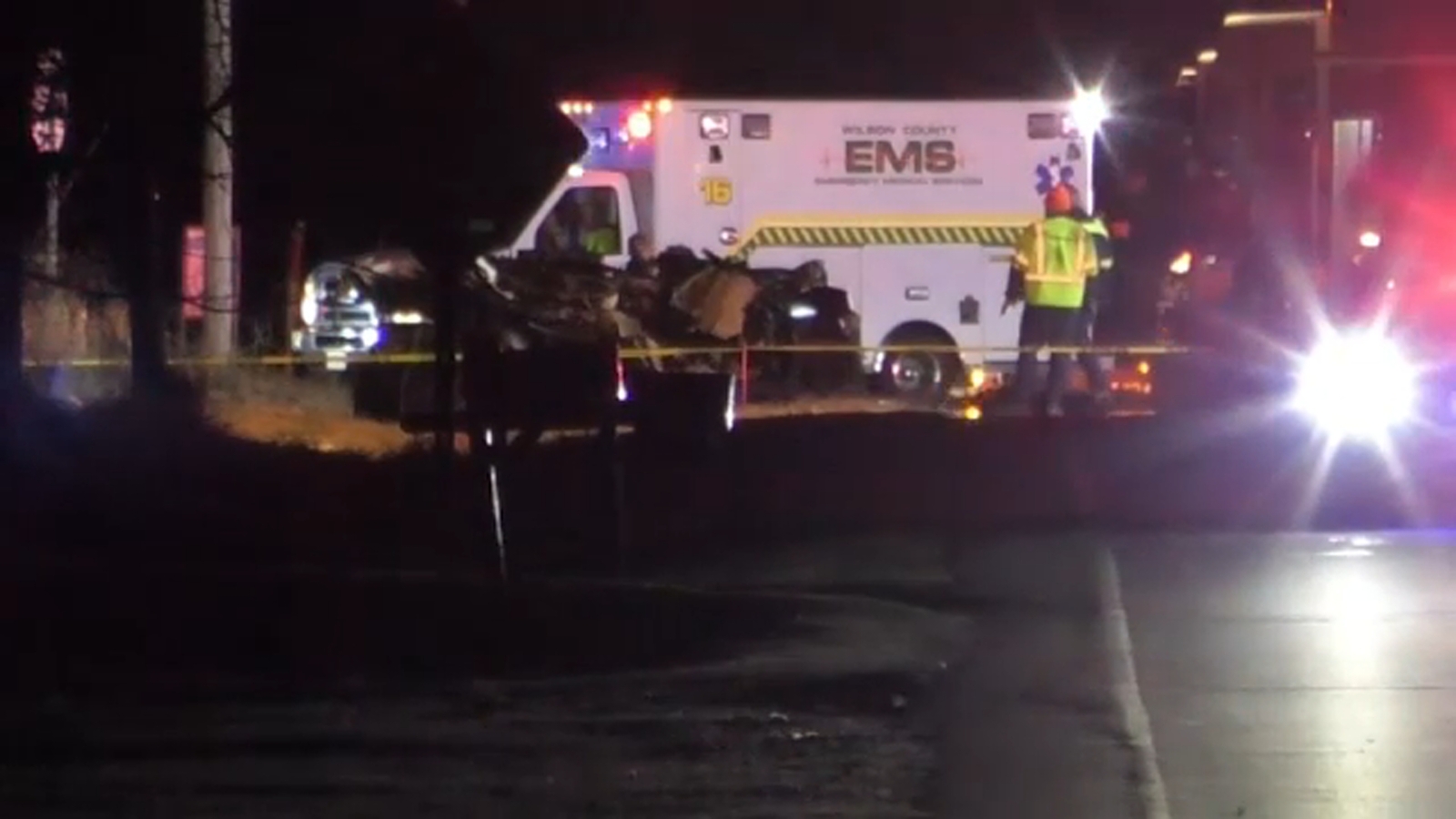 4 killed in fiery two-car crash on Highway 301 in Wilson County - ABC11 ...