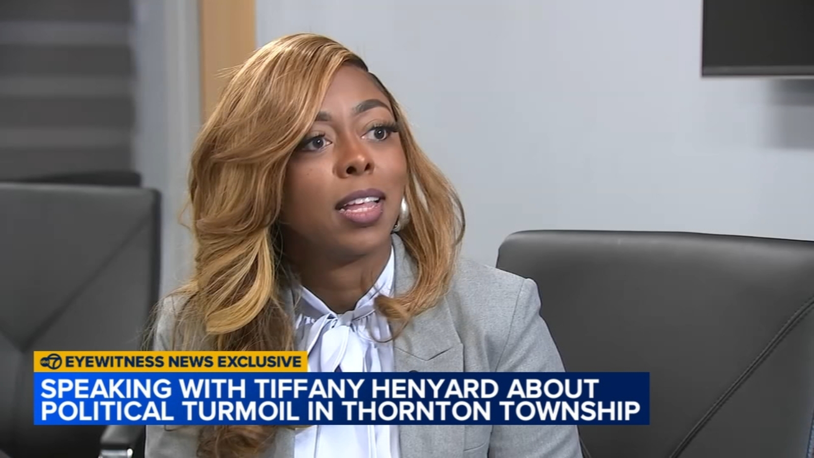 ABC7 EXCLUSIVE: Tiffany Henyard speaks on political turmoil in south suburbs; Dolton mayor ...