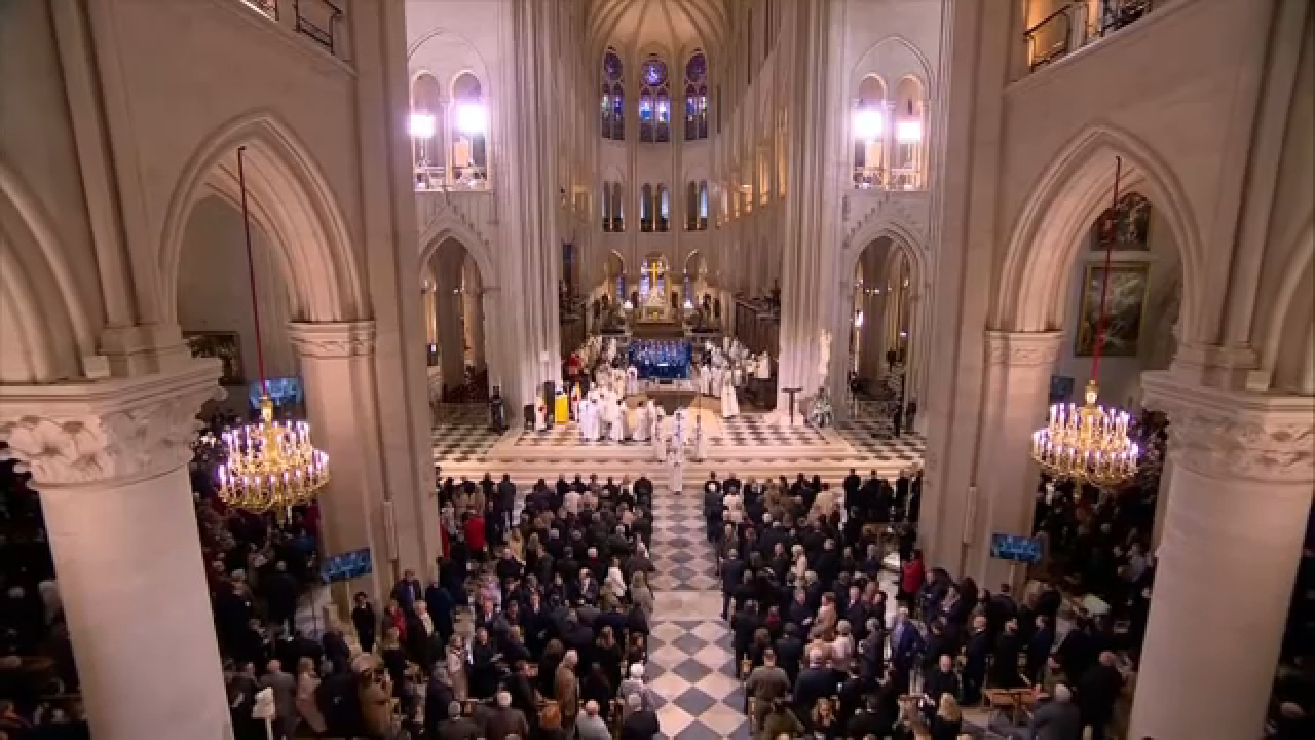 Notre Dame Cathedral holds first Mass since 2019 fire after five years ...