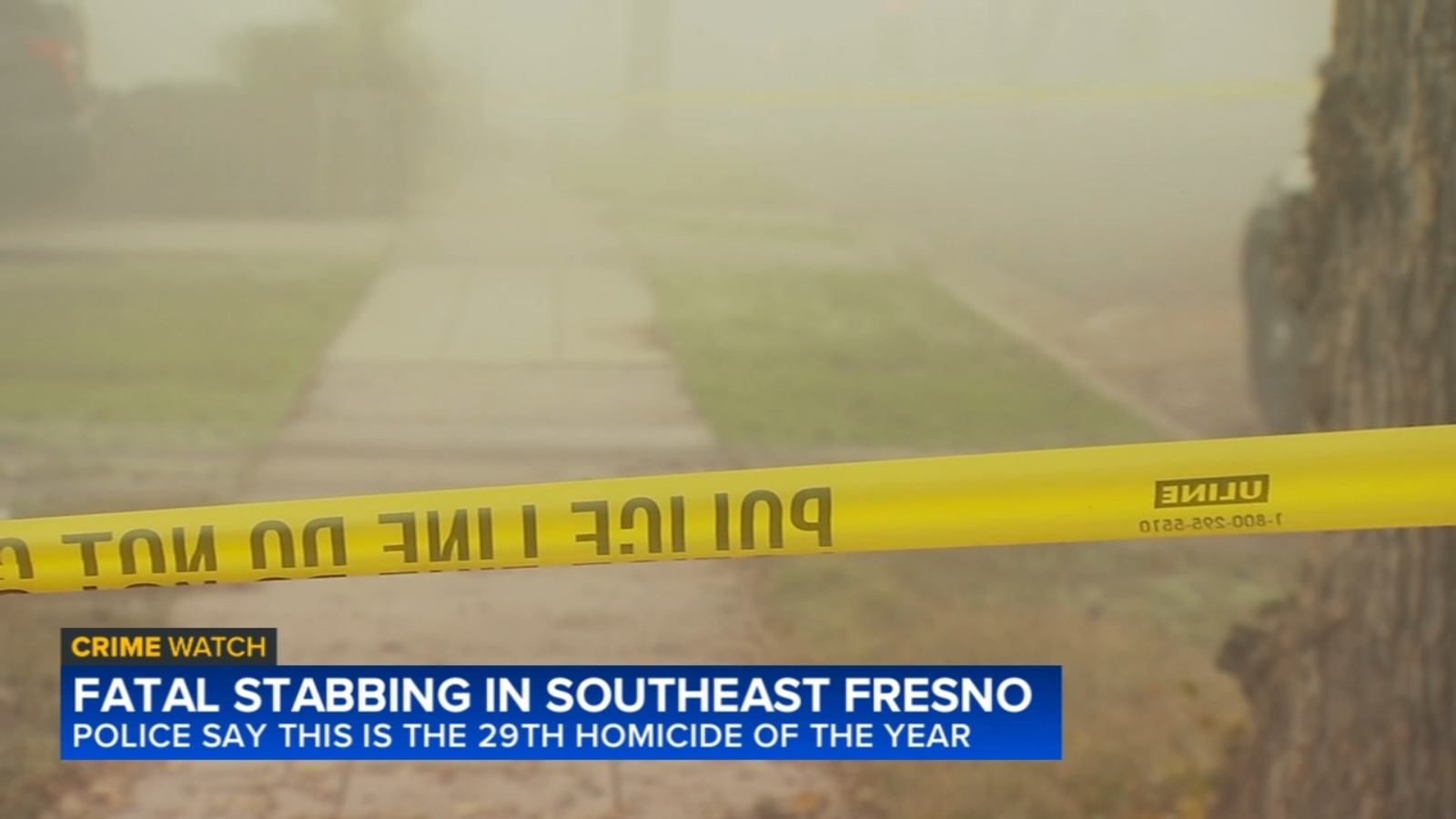 Man stabbed to death in southeast Fresno home, suspect at large, police say - ABC30 Fresno