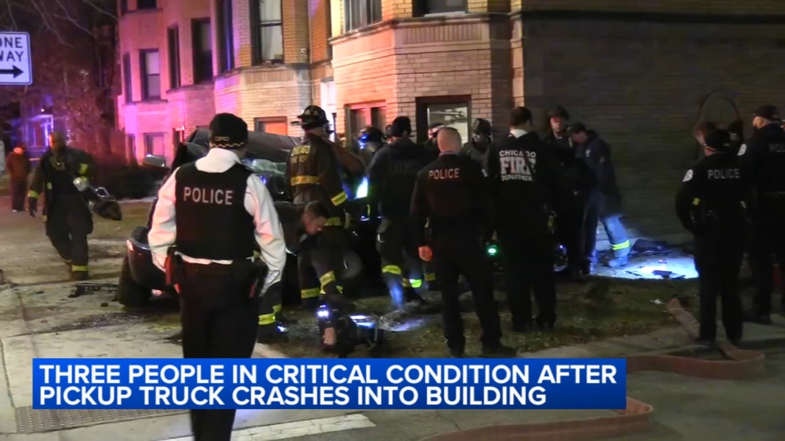 3 critically hurt after truck crashes into apartment building on Austin ...