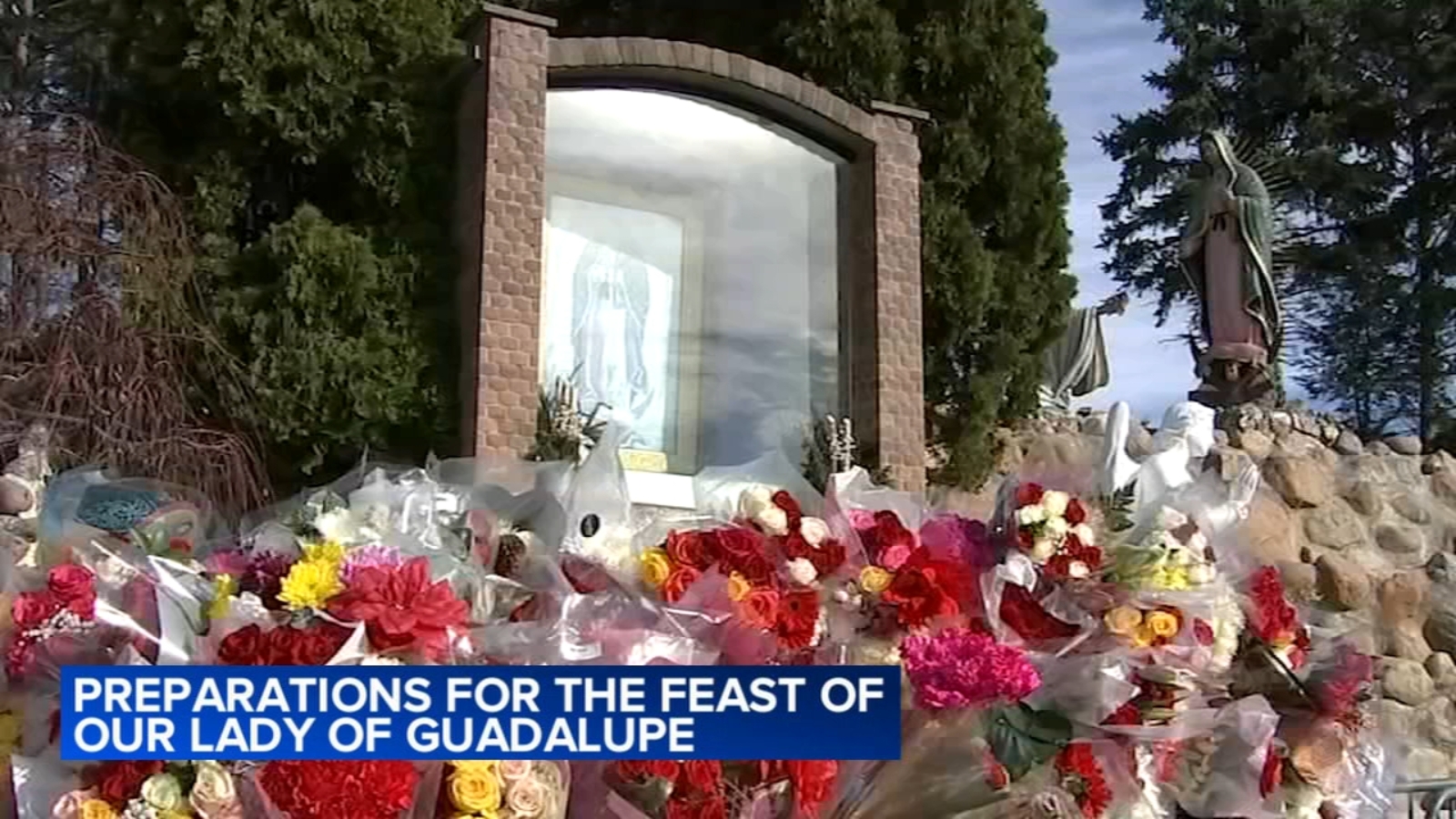 Shrine of Our Lady of Guadalupe in Des Plaines, Illinois preparing for ...