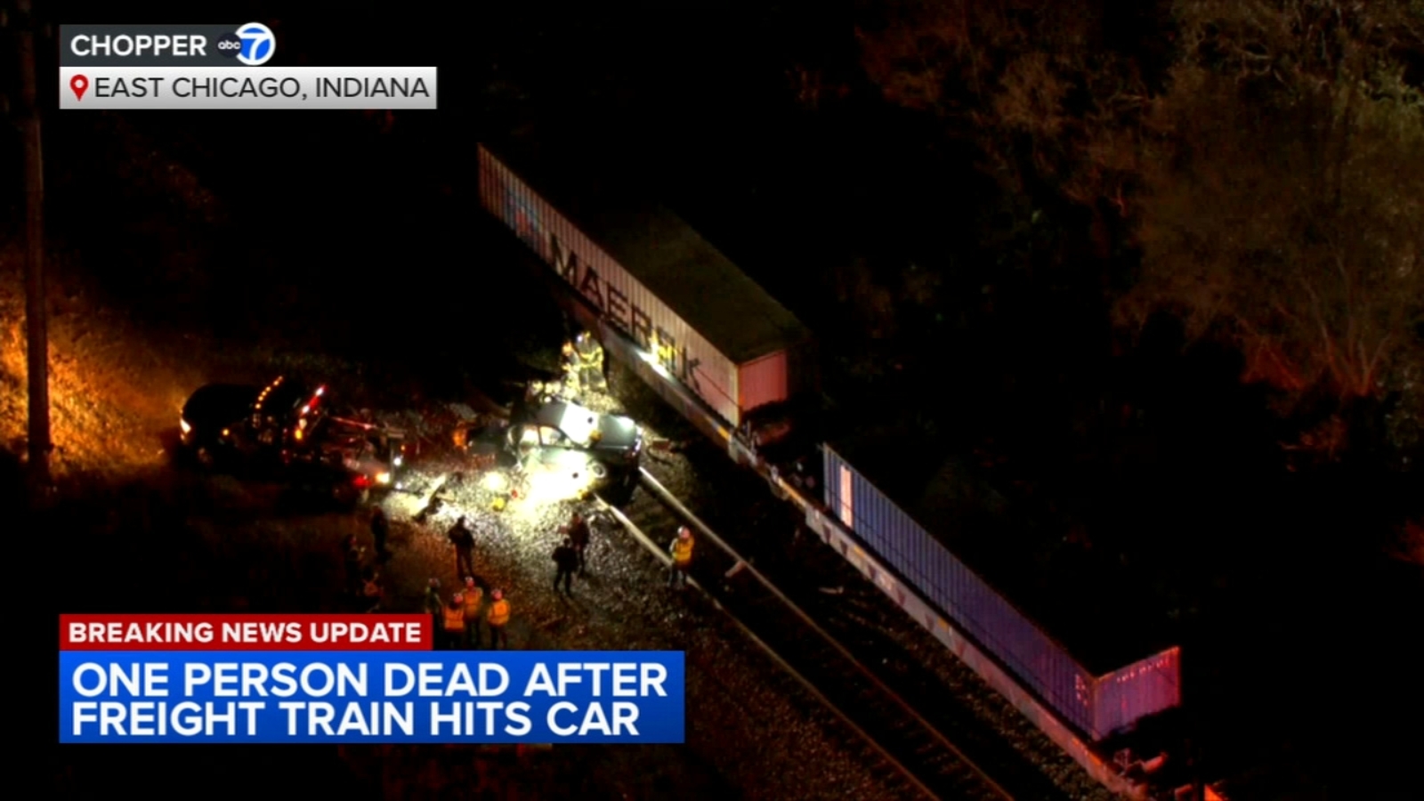 East Chicago crash: Edwin Lebron ID'd as man killed after car hit by freight train at Euclid CSX ...