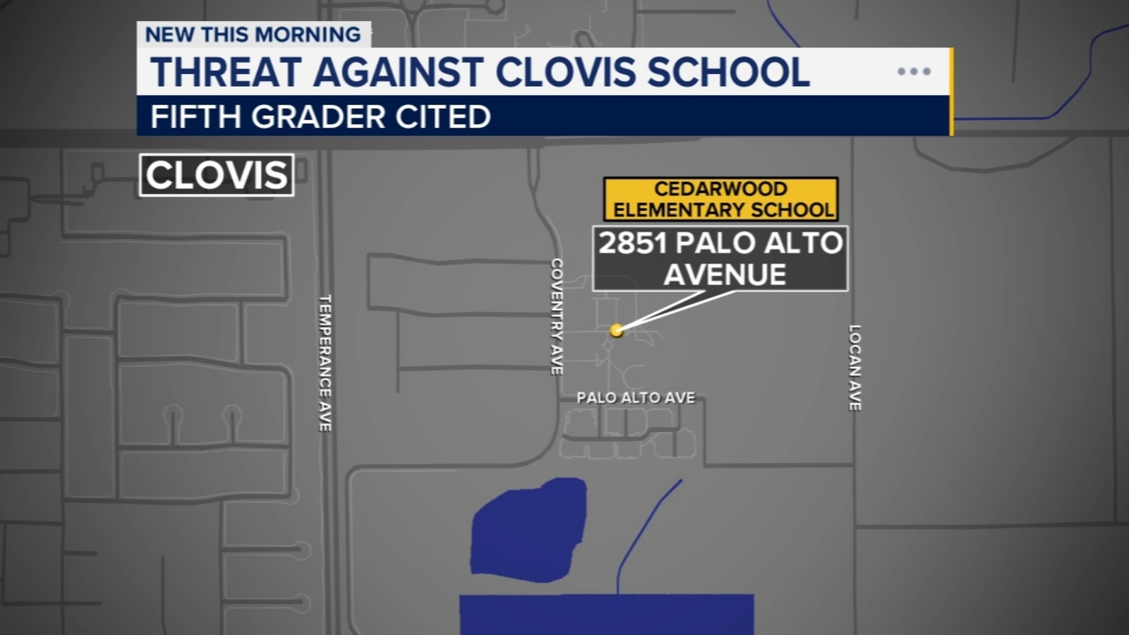 Clovis 5th grader cited for making threat against Cedarwood Elementary ...