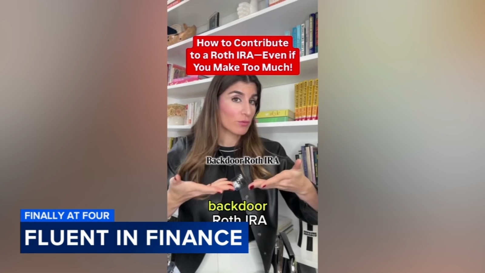 Haley Sacks, known as Mrs. Dow Jones, teaches finance to her millions ...