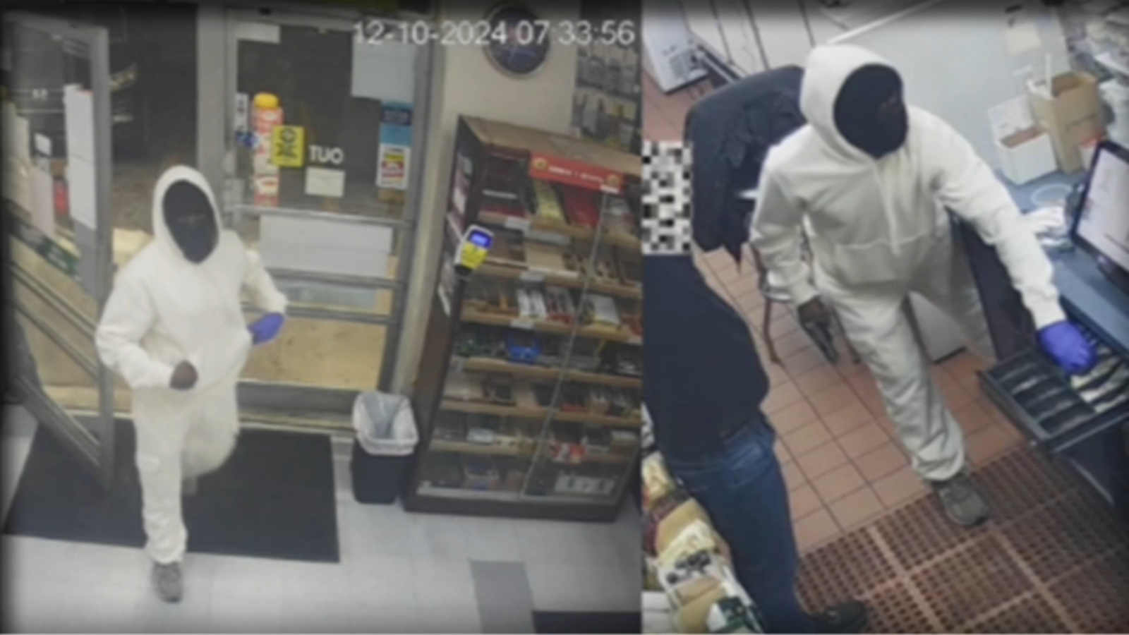 Armed robber wanted after allegedly threatening store clerks at Quick ...