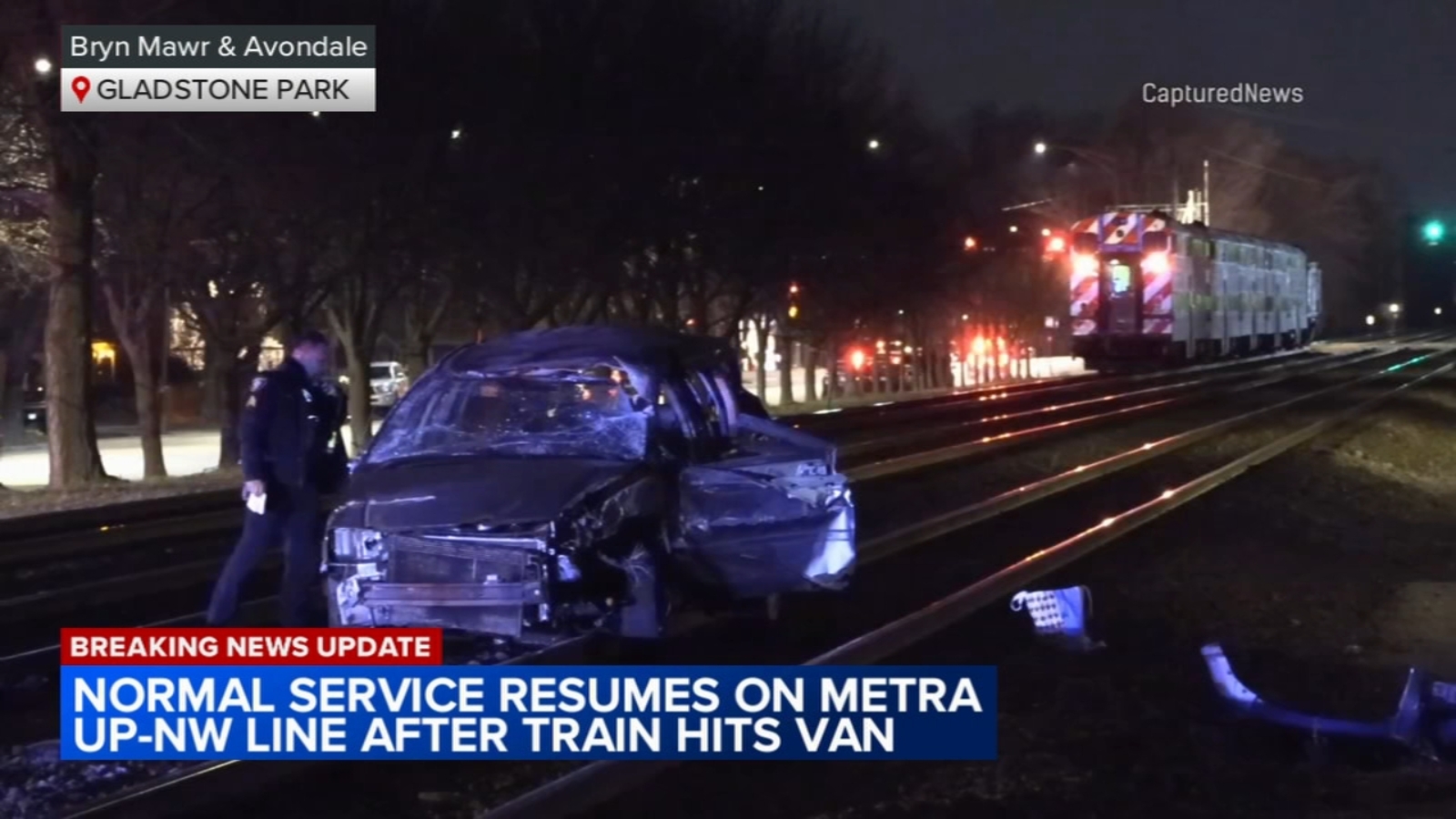 Woman injured after Union Pacific Northwest Line Metra train crash into ...