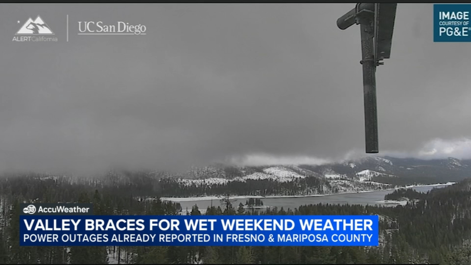 Power outages reported as Central California welcomes wet weather ...