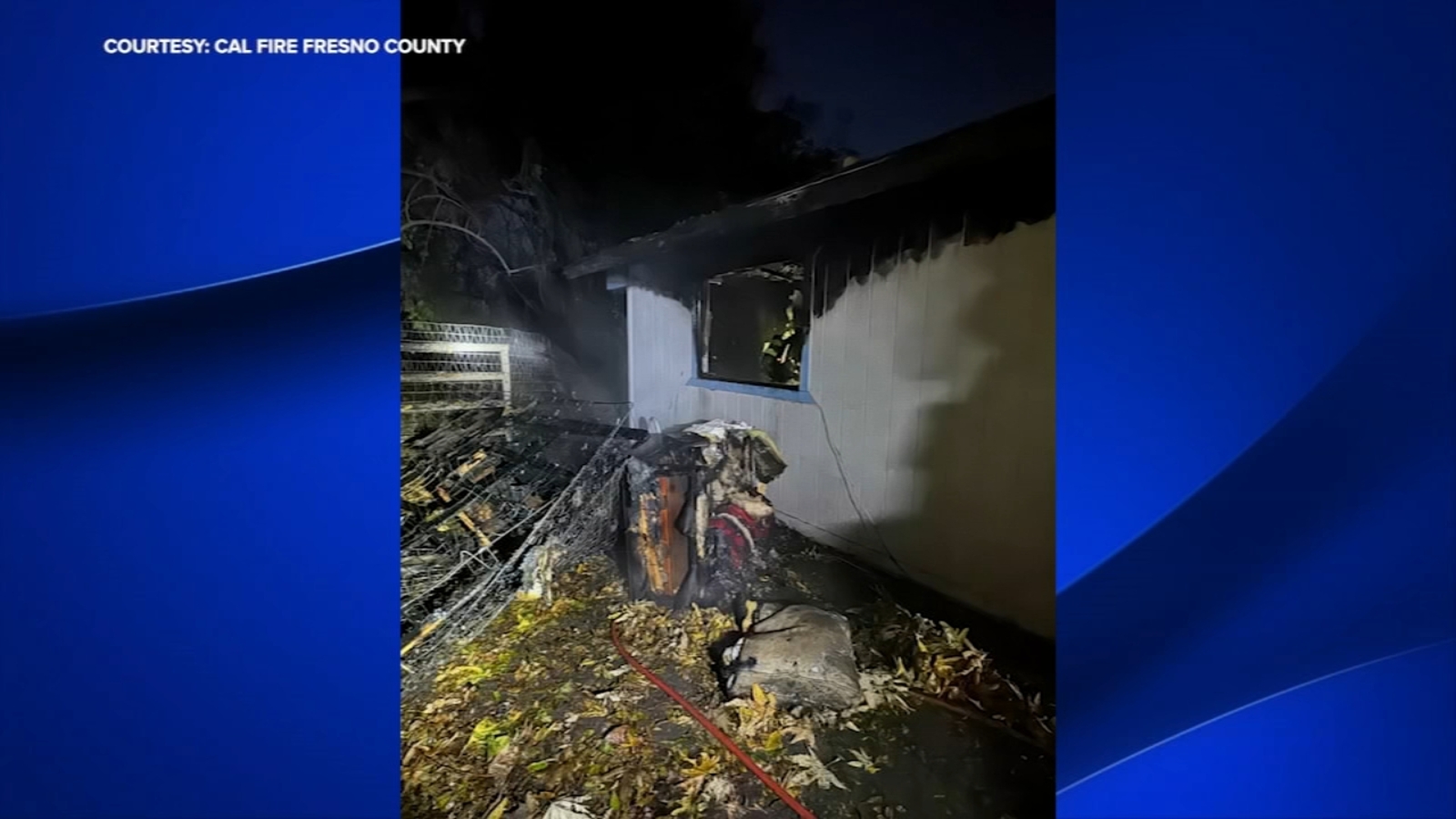 Two displaced following house fire in Fresno County - ABC30 Fresno