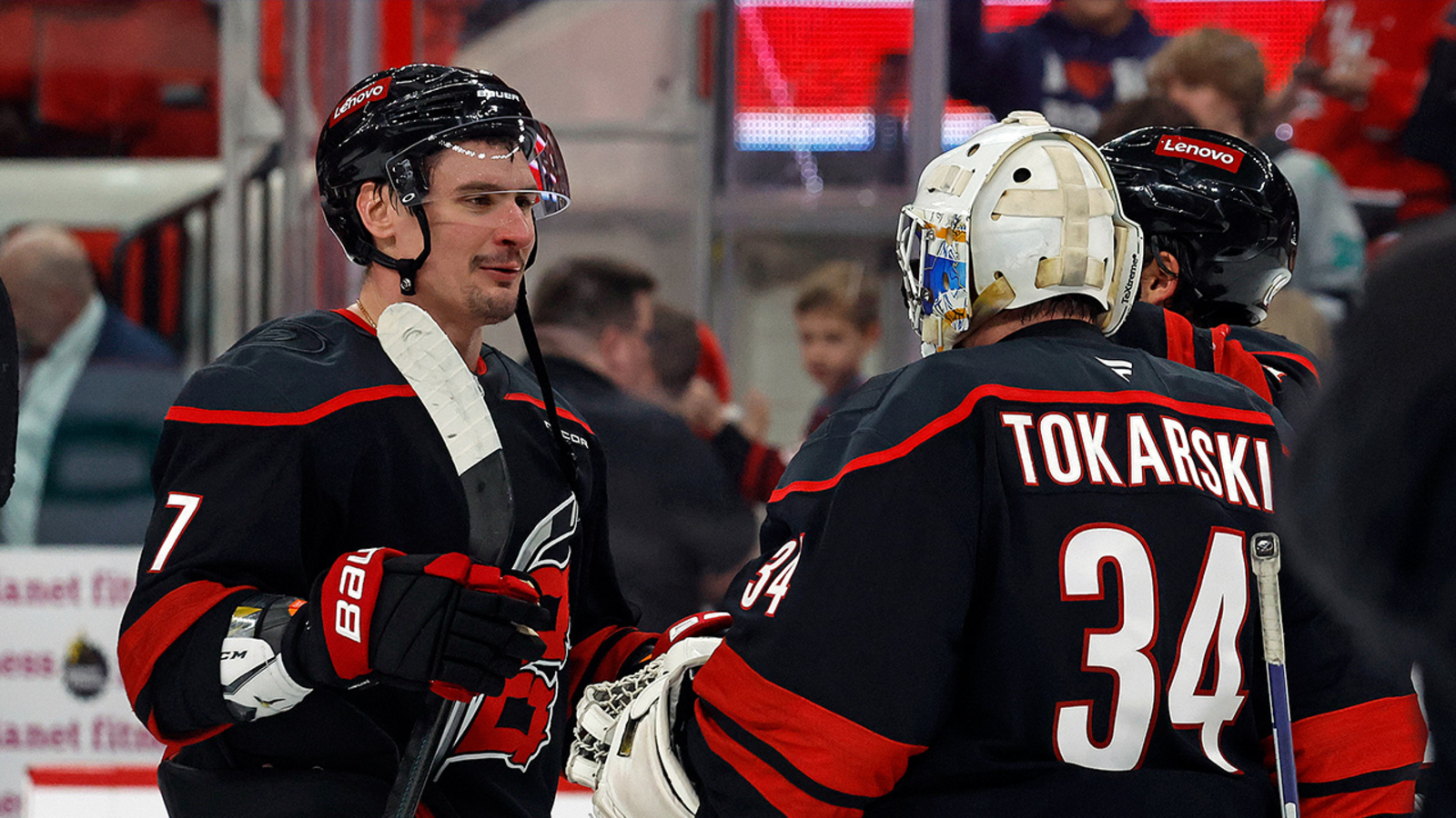 Carolina Hurricanes | Dustin Tokarski wins in NHL return, helps ...