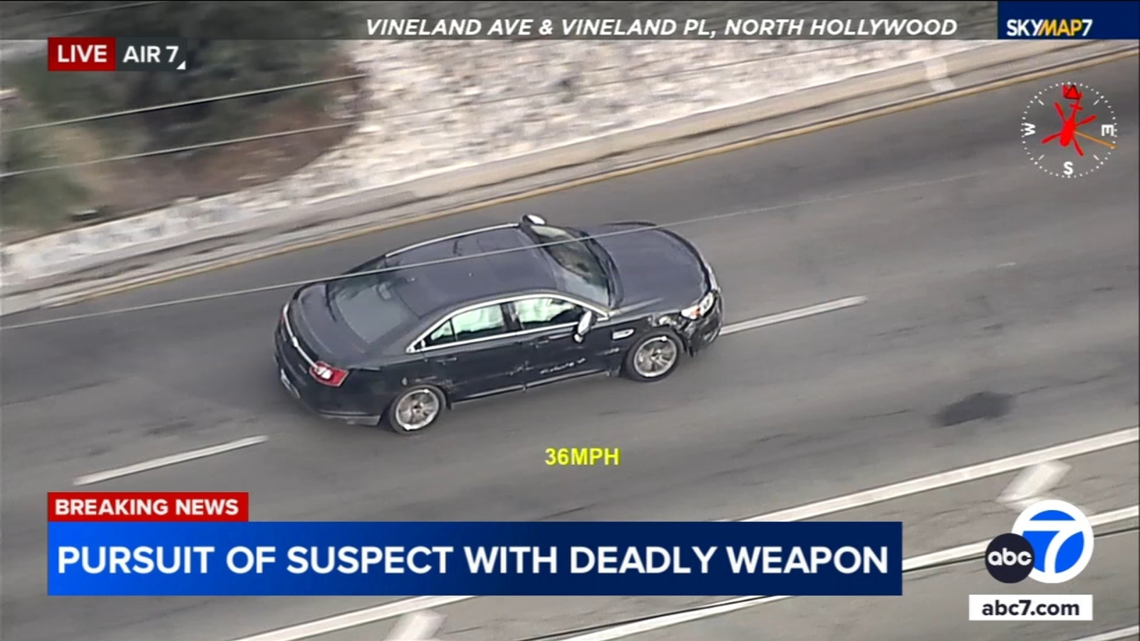 North Hollywood standoff, police chase through San Fernando Valley ends ...