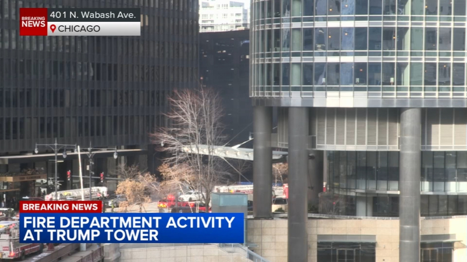 Chicago fire: Crews respond to car fire at parking garage Trump Tower ...