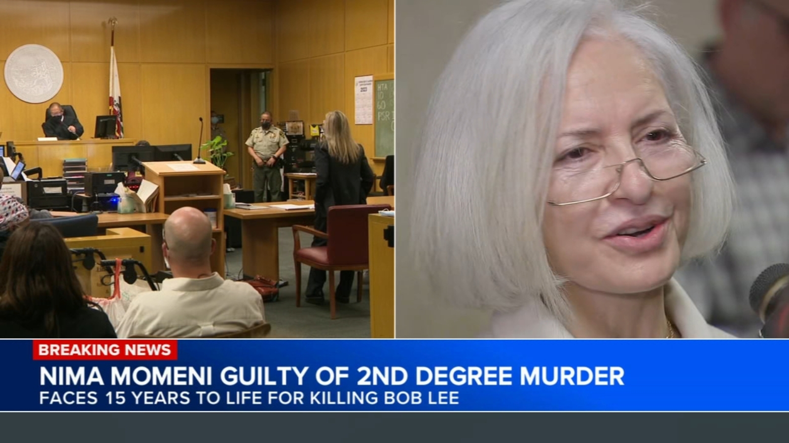 Nima Momeni's mother reacts to son's 2nd degree murder conviction - ABC7 San Francisco