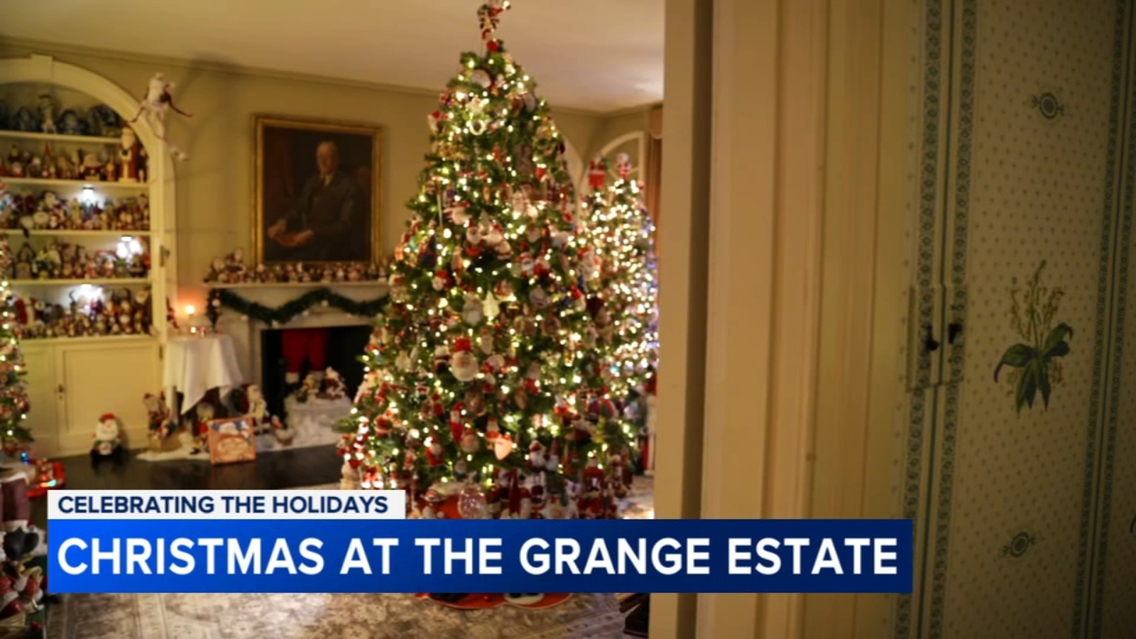 Holiday joy at the Grange Estate in Havertown, Pa. - 6abc Philadelphia