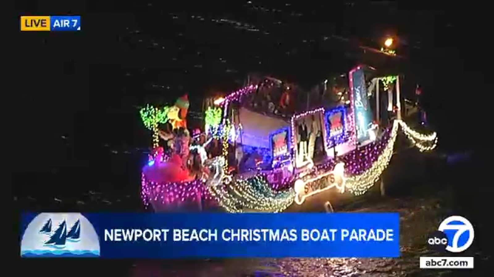 Newport Beach Christmas Boat Parade 2024 dazzles harbor and spectators ...