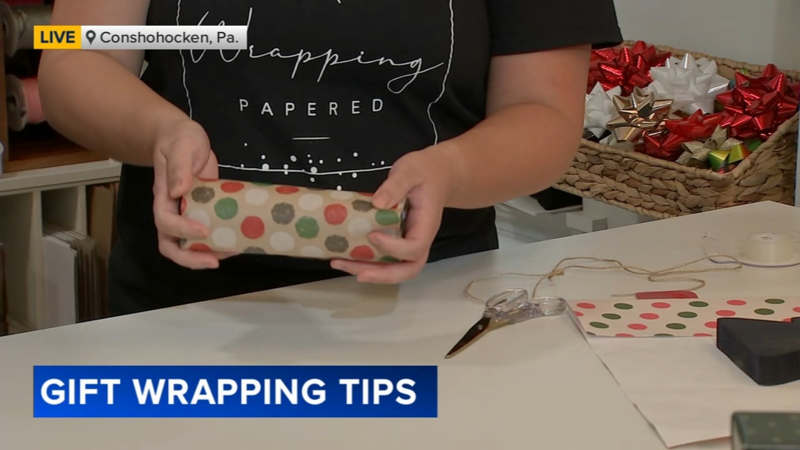 Gift wrapping tips ahead of Christmas and Hanukkah - 6abc Philadelphia