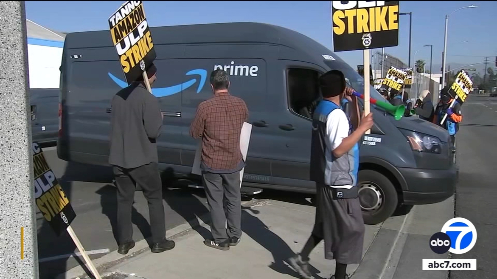 Amazon workers in City of Industry, San Bernardino, Palmdale and ...