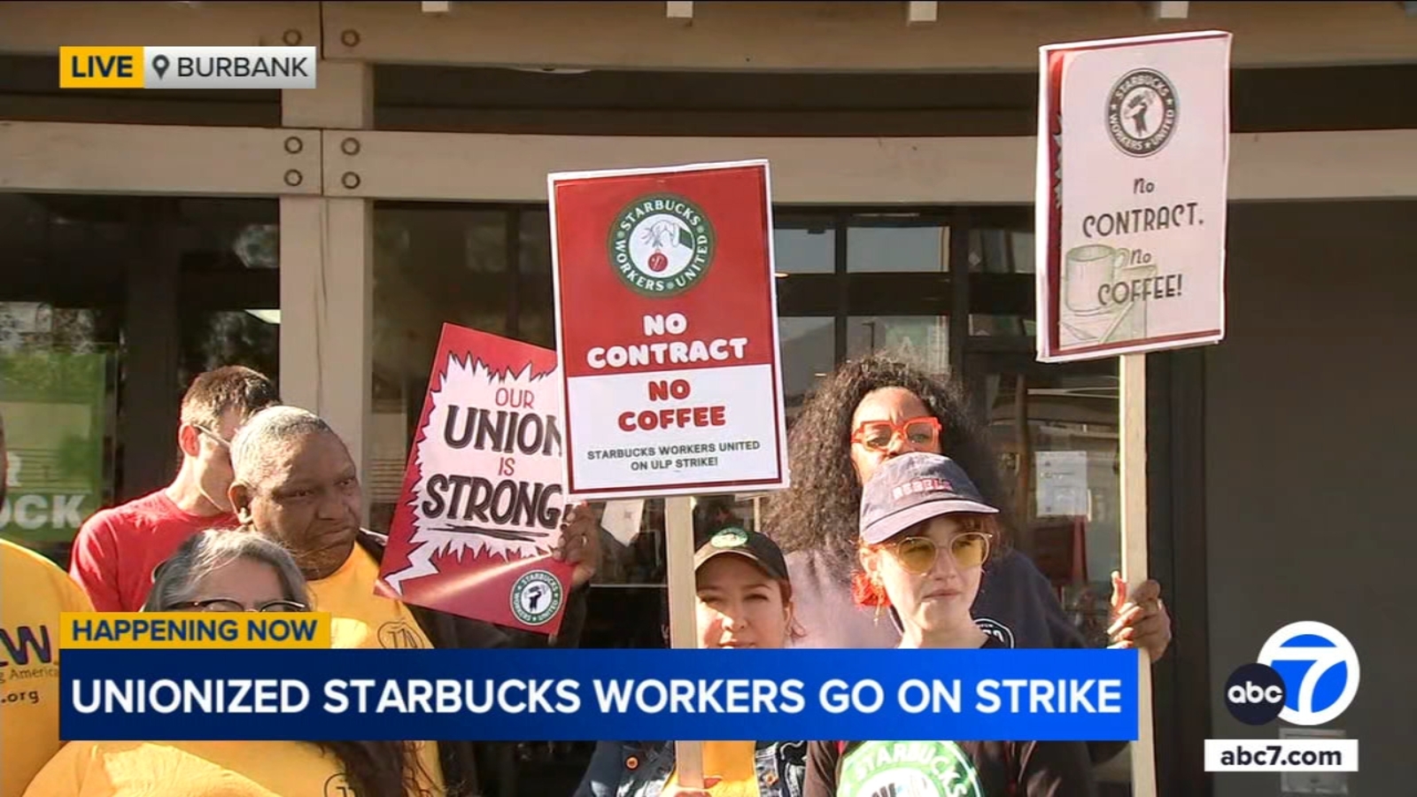 Starbucks workers union announces strikes across the country, including ...