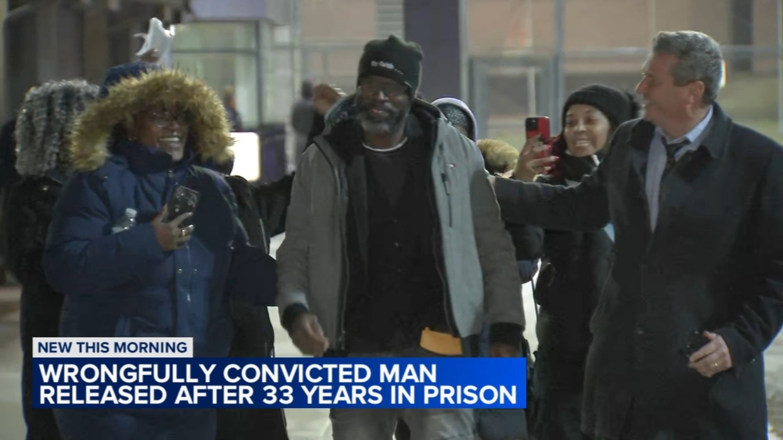 Chicago man Hilton Keller released from prison 33 years after wrongful murder conviction in ...