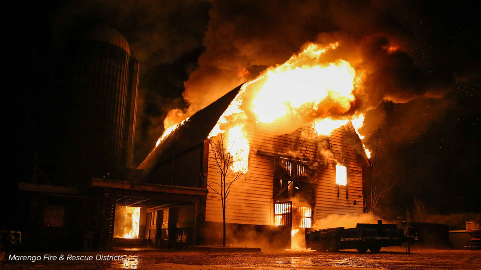 Christmas Eve fire kills 3 horses, pony in barn on Carls Road in ...