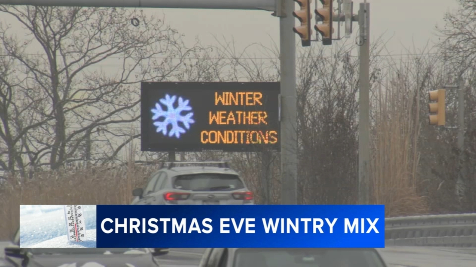 Wintry blast brings Christmas Eve snow and ice to Philadelphia region ...