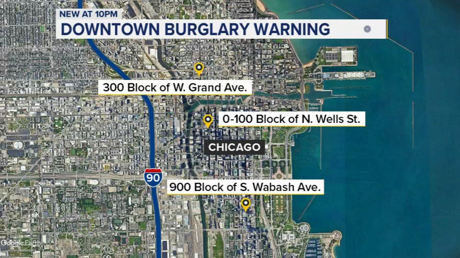 Chicago crime: Police issue warning after downtown business burglaries ...