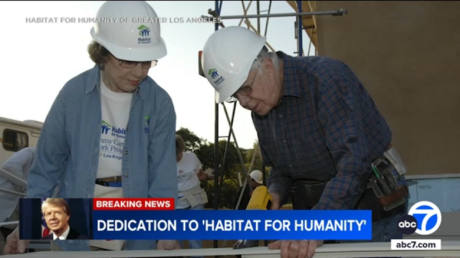 SoCal families recall moment Jimmy Carter helped build their homes with ...