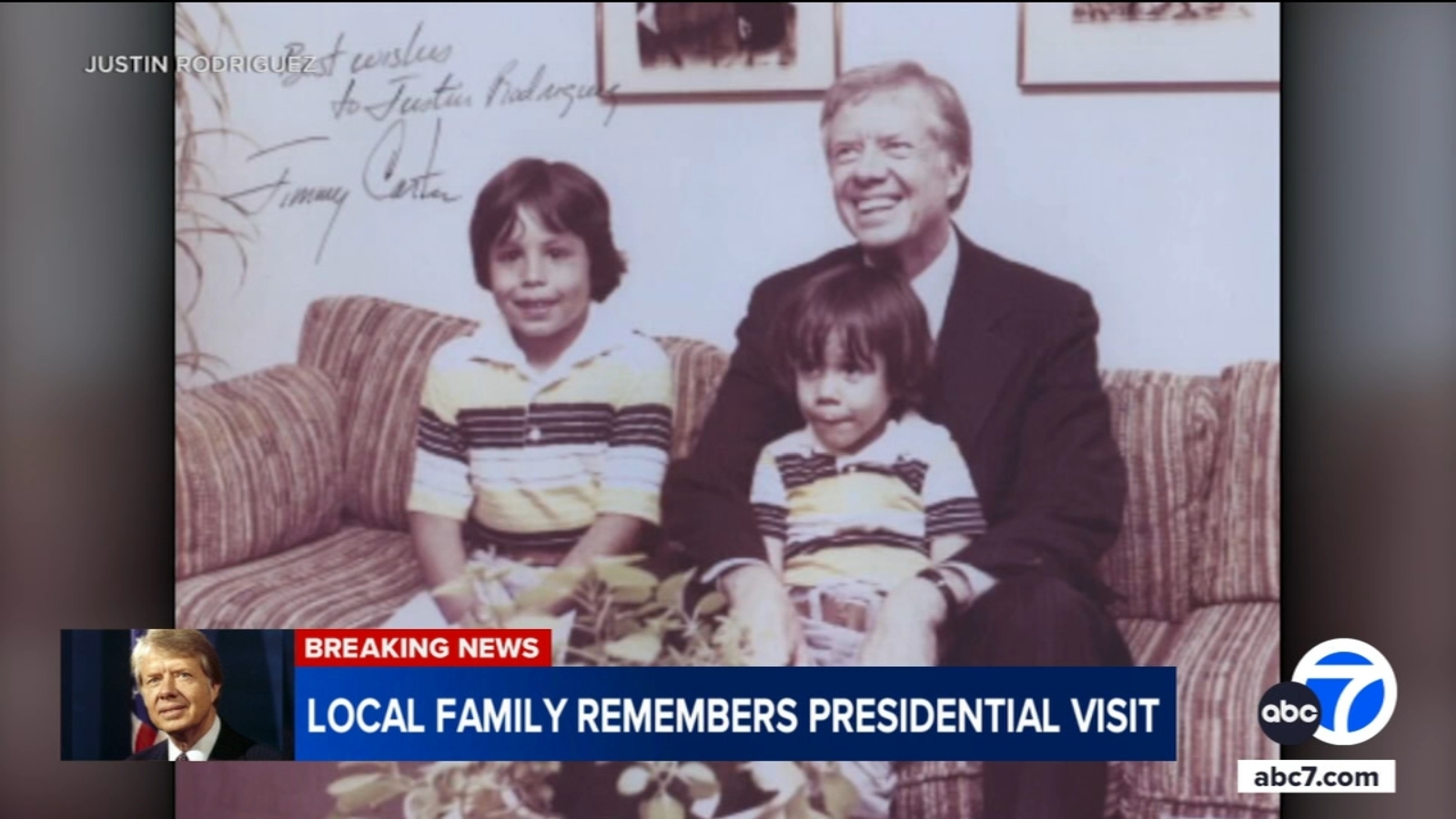 Family recalls hosting Jimmy Carter in former El Sereno home: 'We were ...