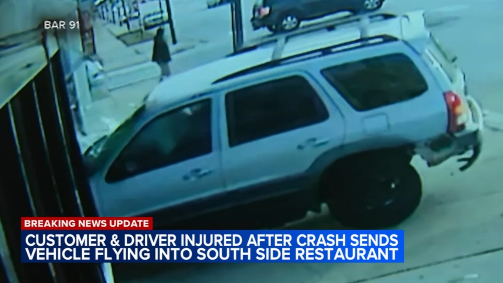 Crash sends car careening into Harold's Chicken at 91st and Ashland ...