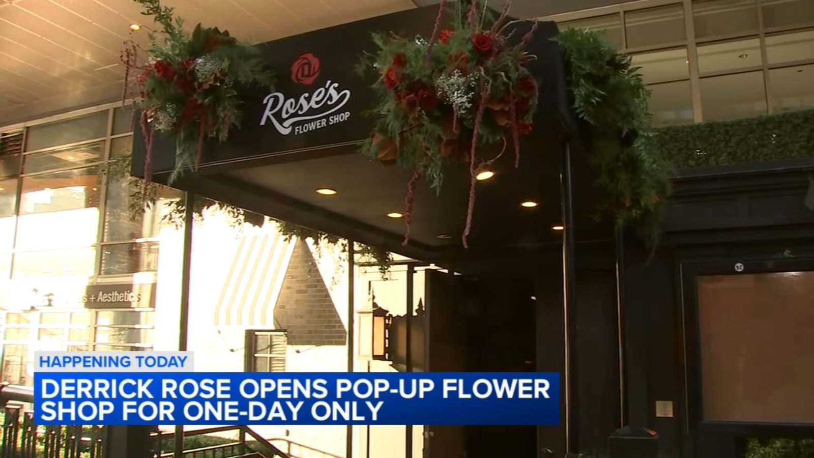 Derrick Rose pops out with pop-up flower shop in Chicago | Flipboard