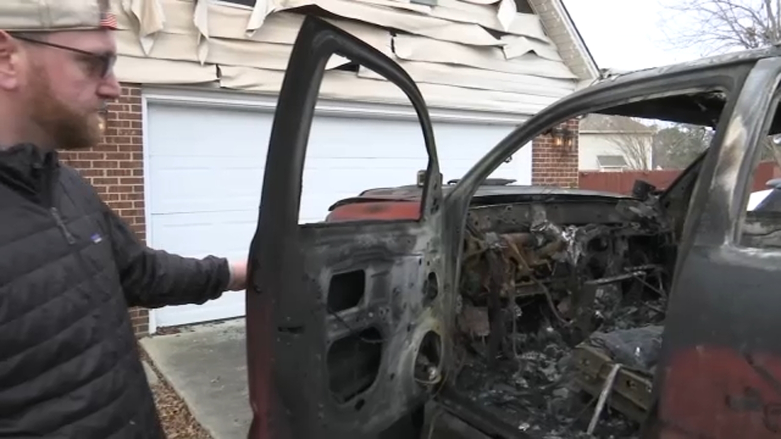 Illegal fireworks set off nearby destroy Raeford veteran's cars, char ...