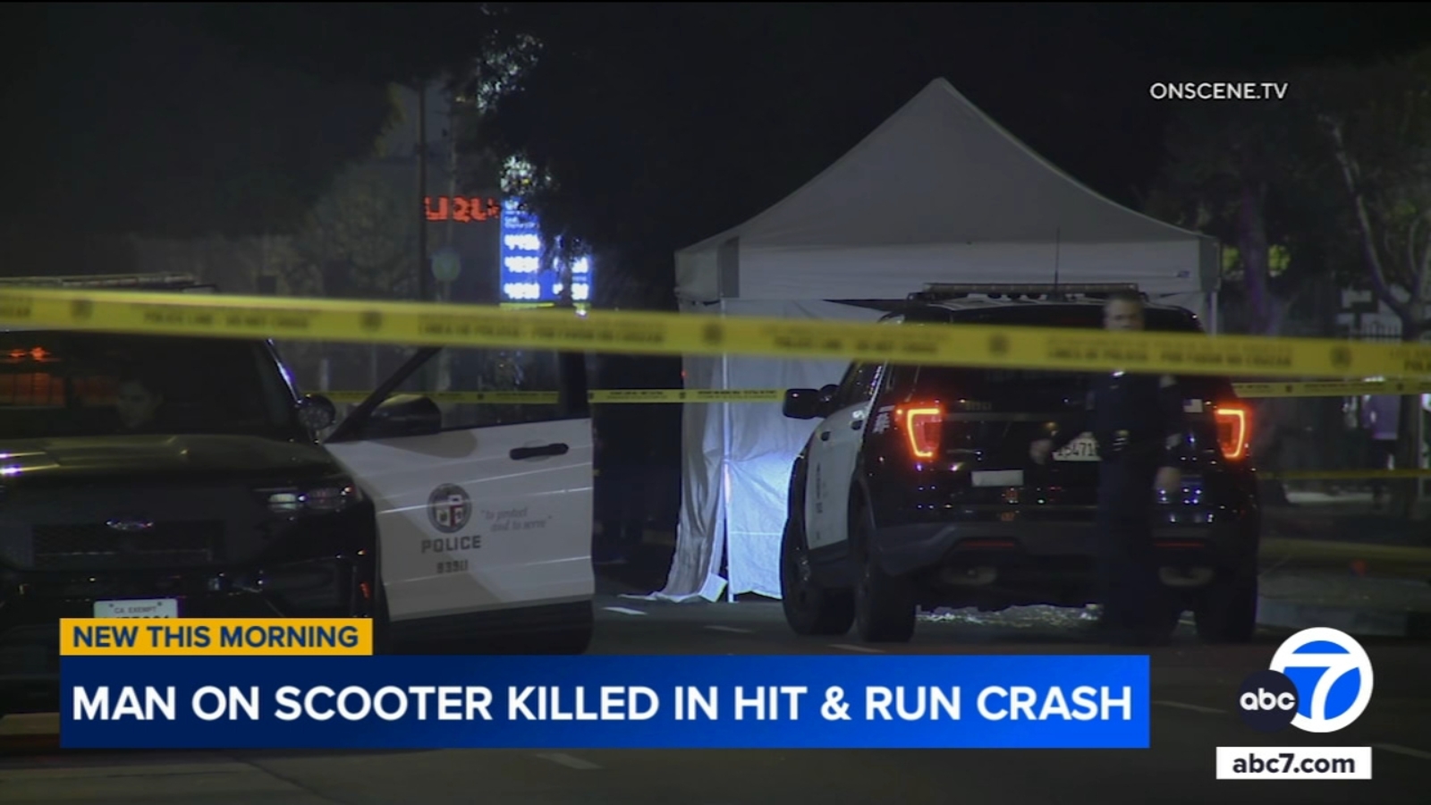 Man On Scooter Fatally Struck Dragged 150 Feet In South La Hit And Run