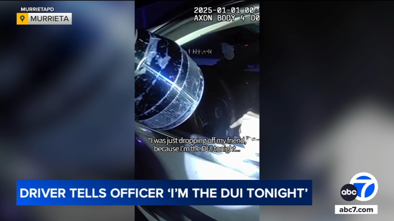 Man arrested after telling Murrieta officer he was 'the DUI tonight ...