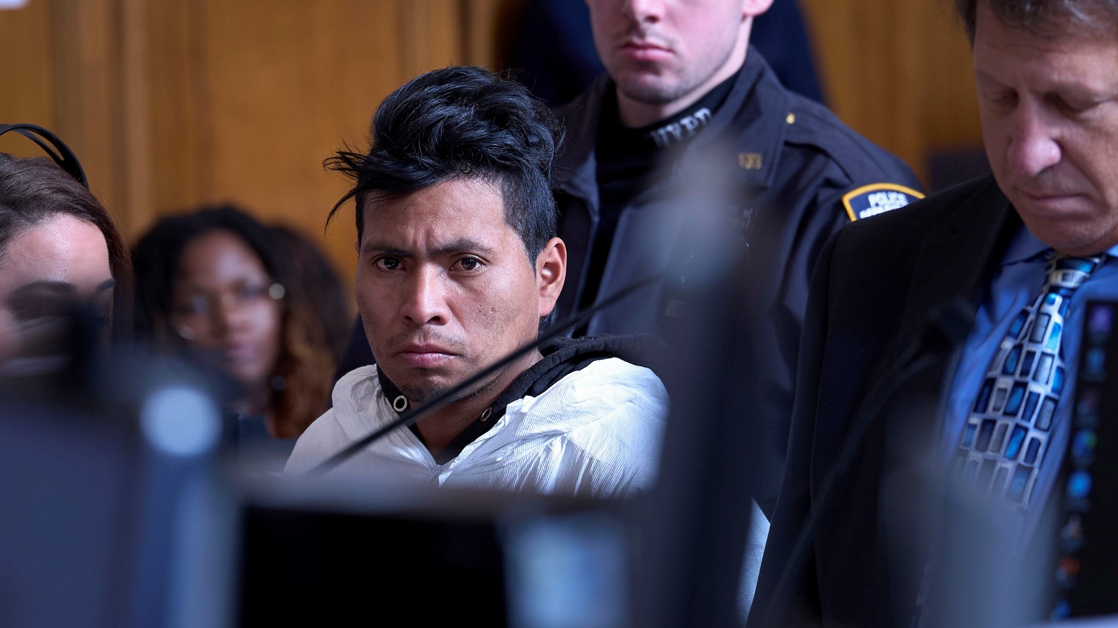 Sebastian Zapeta pleads not guilty to burning woman to death on a New York City subway train ...