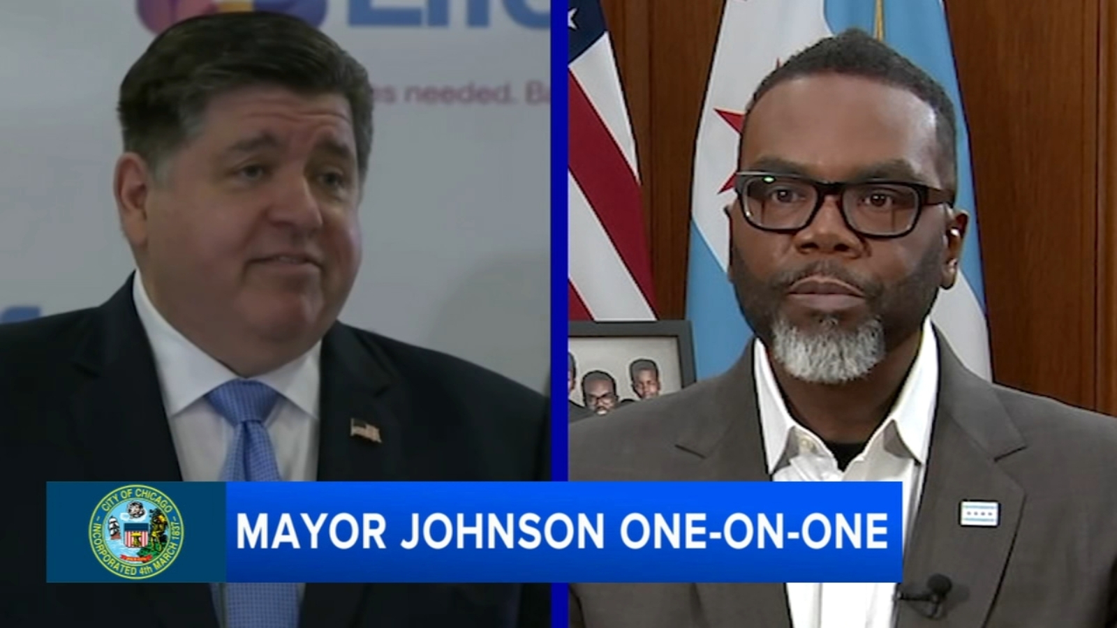 Chicago Mayor Brandon Johnson dodges questions on budget, property taxes, CTU contract ...