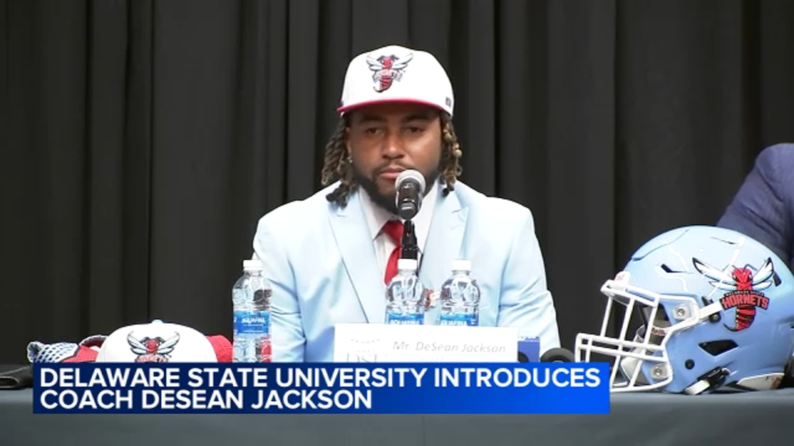 Former Eagles WR DeSean Jackson ready to lead Delaware State University ...