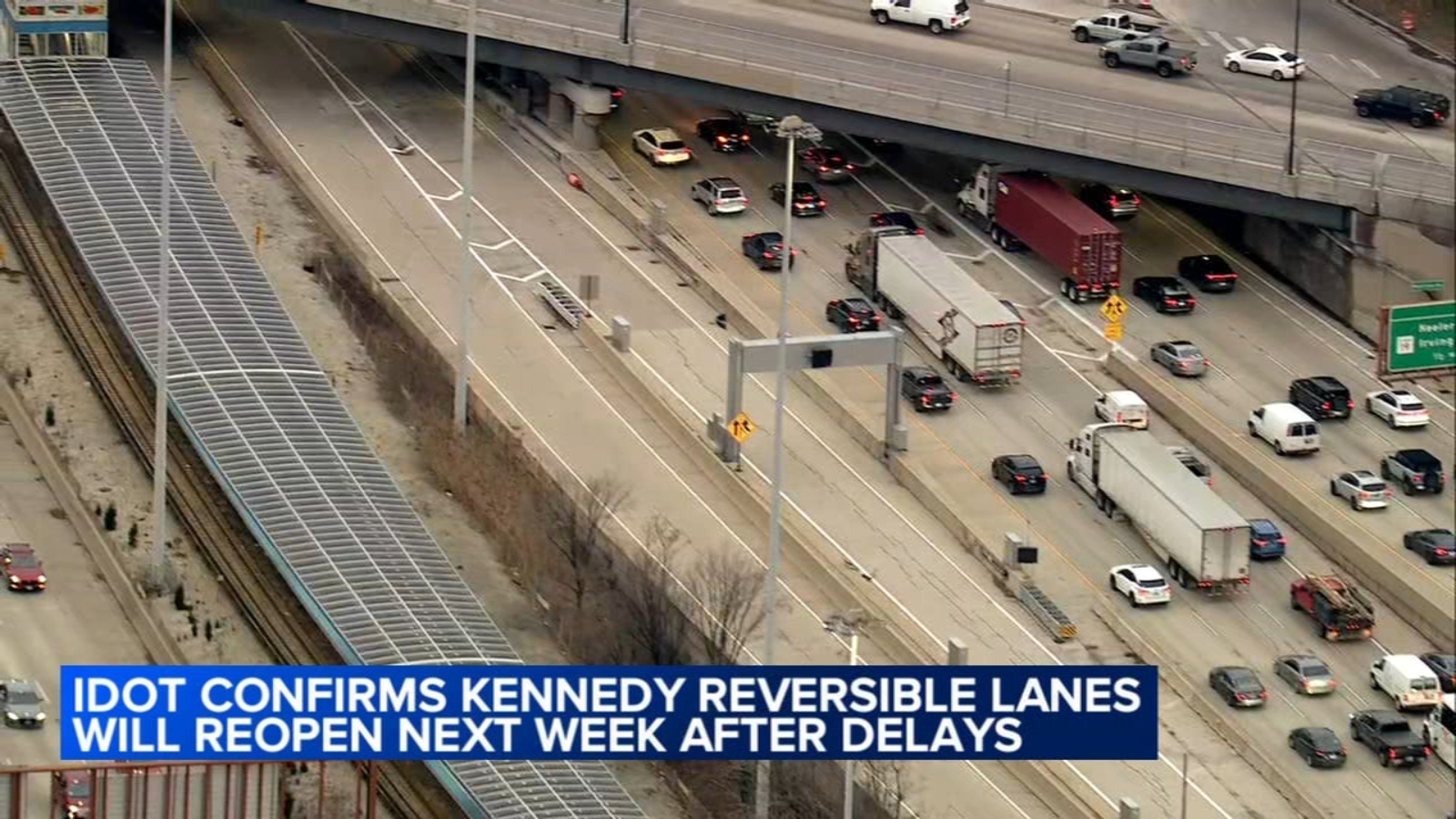 Chicago traffic: Kennedy Expressway reversible lanes to next week: IDOT ...