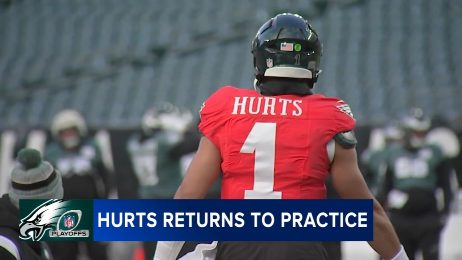Jalen Hurts injury: Eagles QB 'sharp' in return to practice after injury against Commanders ...