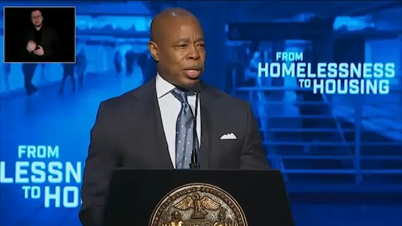 Mayor Eric Adams launching initiative to curb homelessness in NYC in ...