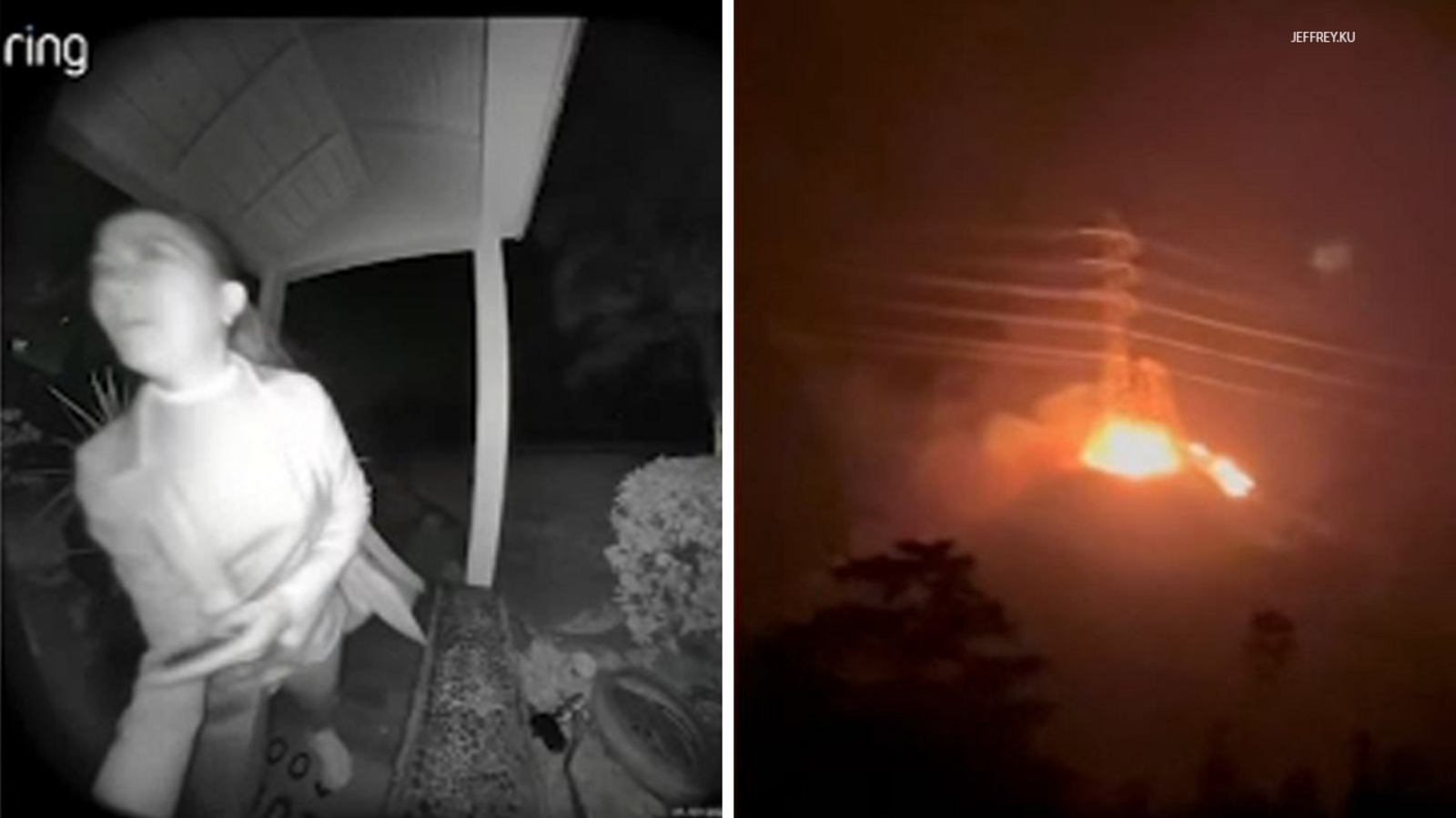 LA fire footage: Videos from Ring camera, phones capture rapid Eaton ...