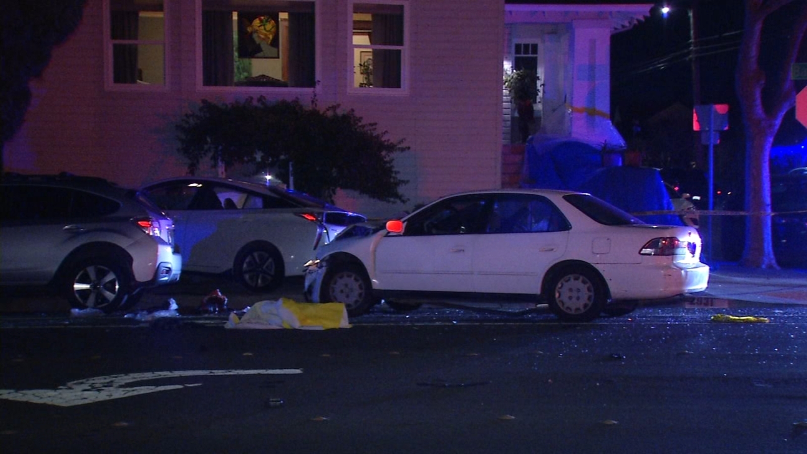 San Pablo car chase: Woman arrested after string of vehicle crashes ...