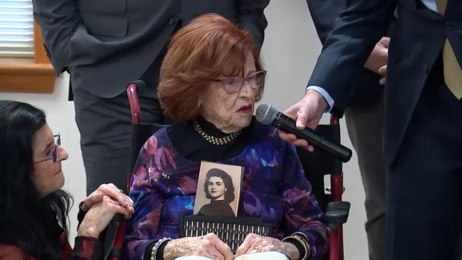 100 Year Old Holocaust Survivor Pina Frassineti Wax Honored On Long