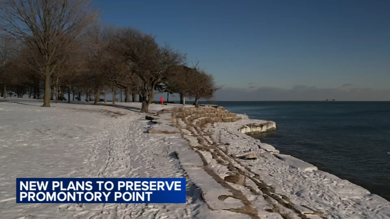 Chicago Promontory Point's iconic limestone steps protect Lake Michigan ...