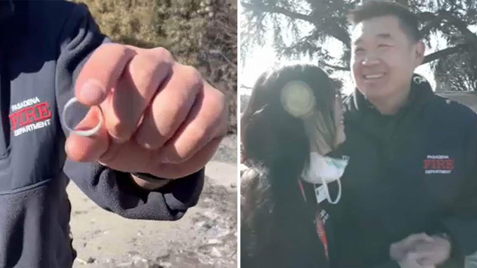 Eaton fire in Los Angeles area: Pasadena firefighter finds his wedding ...