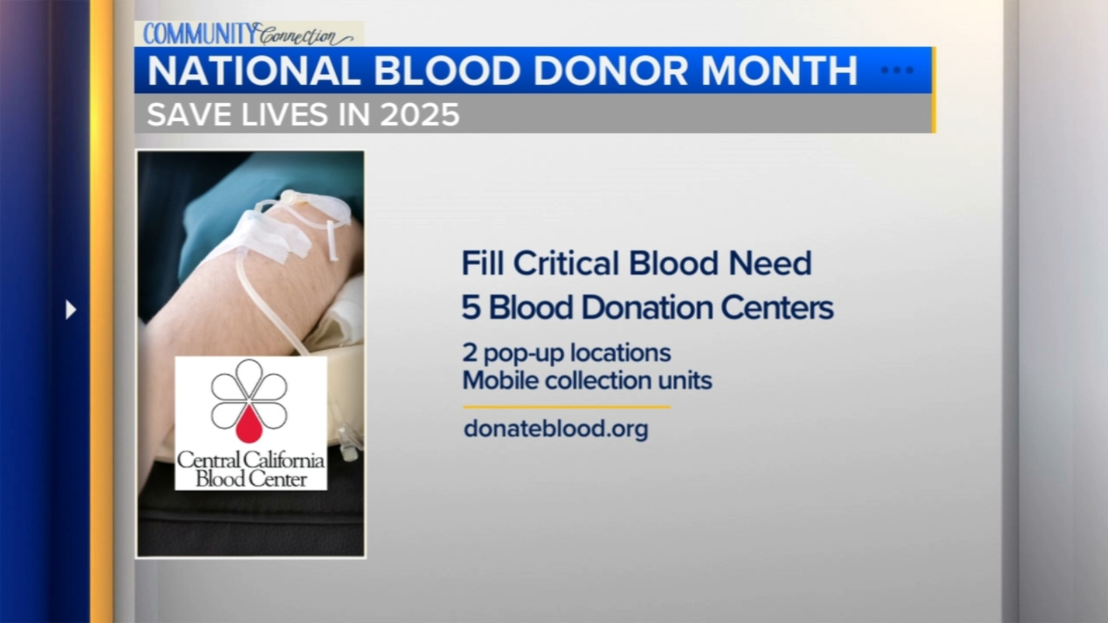 National Blood Donor Month: Help fill a critical need in Central ...