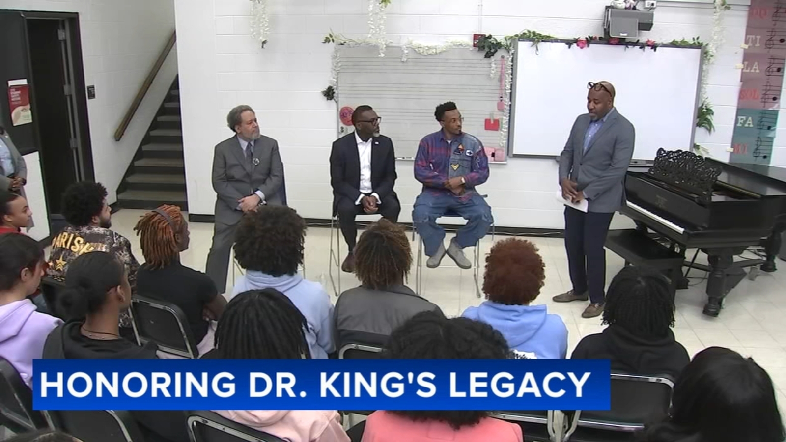 Whitney Young High School students learn more about civil rights leader ...