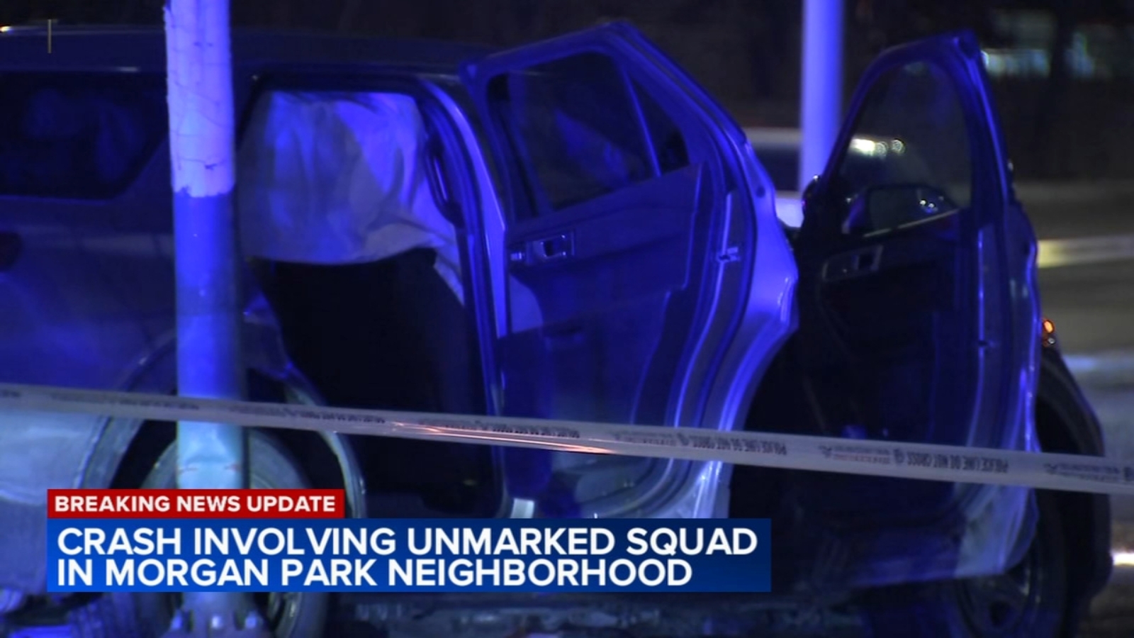 5 injured in crash involving unmarked Chicago police car in Morgan Park ...