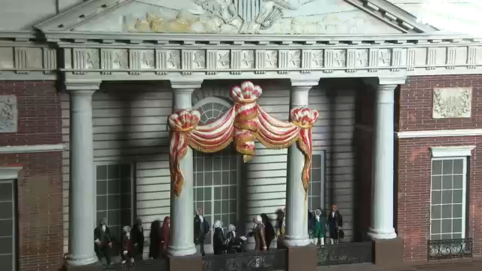New York City's Federal Hall hosts the first presidential inauguration ...